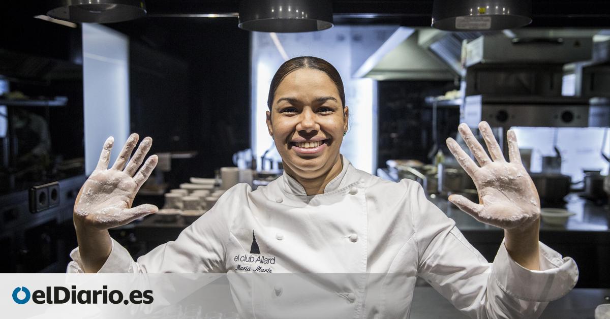 María Marte, la cocinera feliz