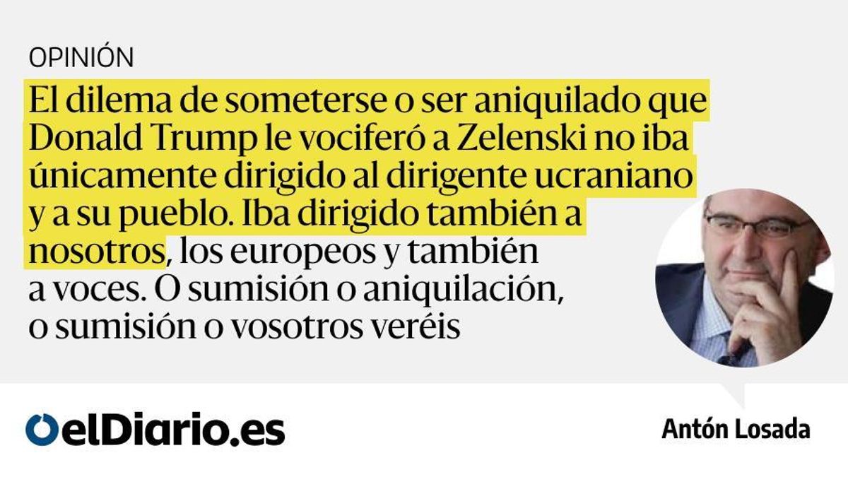 Sumisión o aniquilación