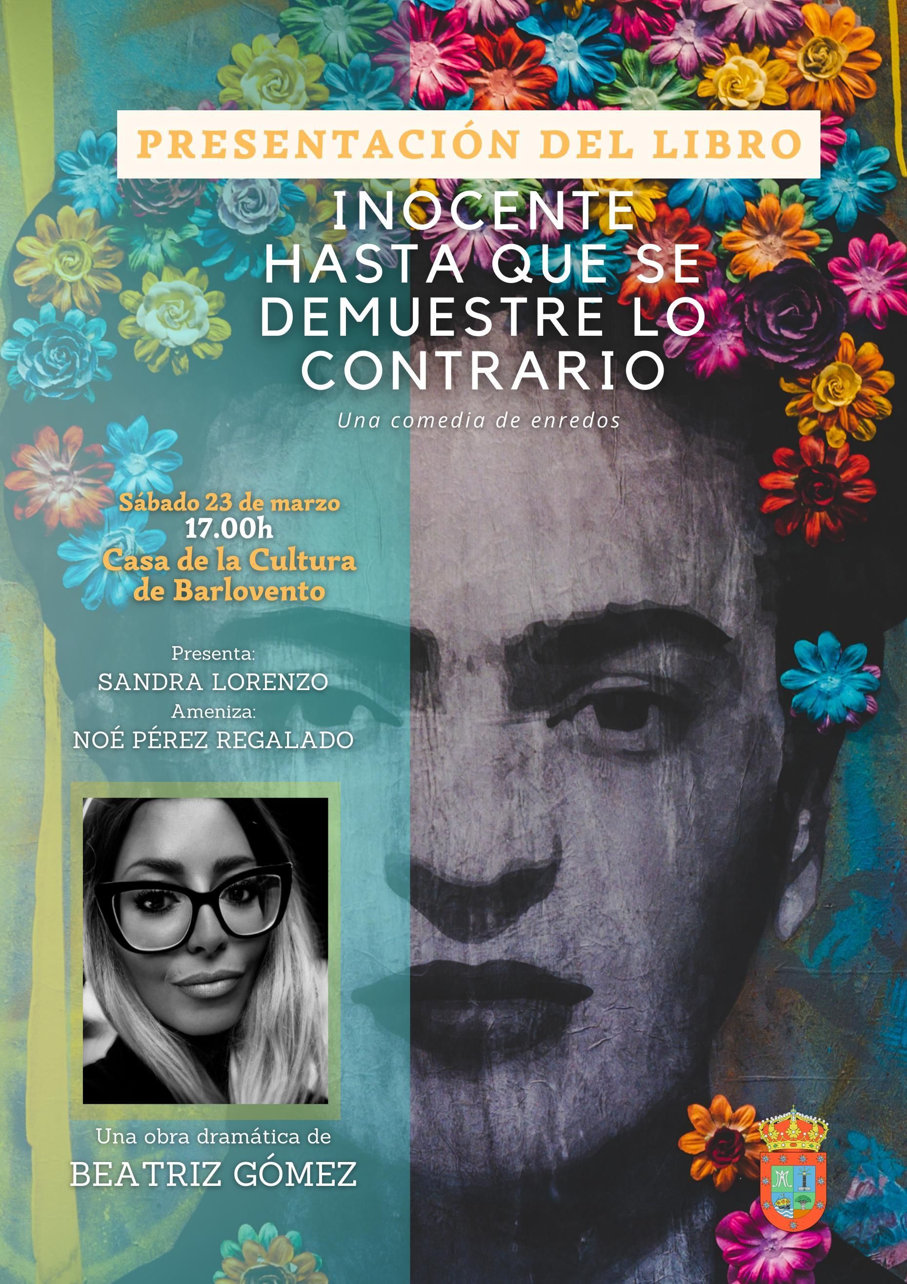 Beatriz Gómez presenta en Barlovento ‘Inocente hasta que se demuestre lo contrario’