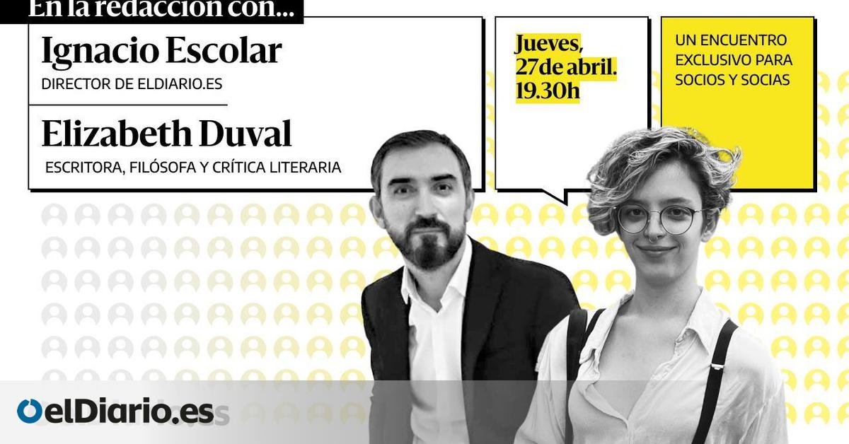 Elizabeth Duval e Ignacio Escolar inauguran el ciclo de encuentros 'En la redacción con...'
