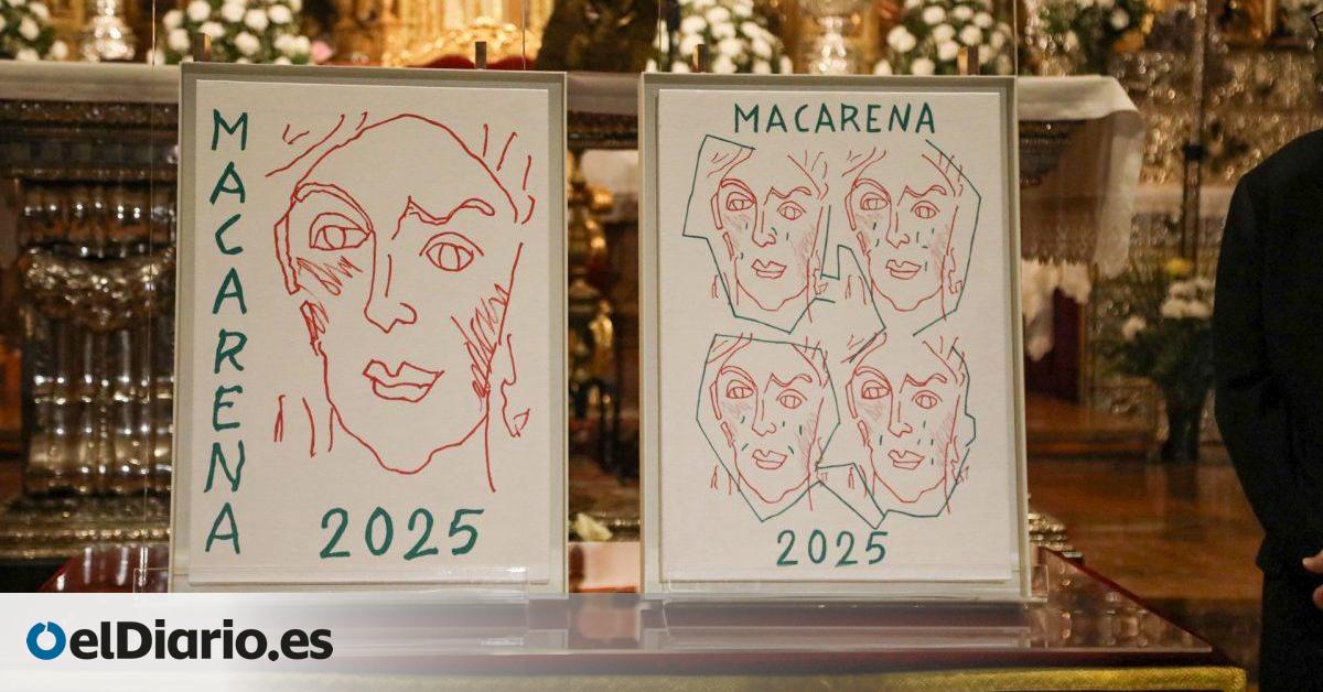 La Macarena de Luis Gordillo, from poster to 'meme' viral by the work ...