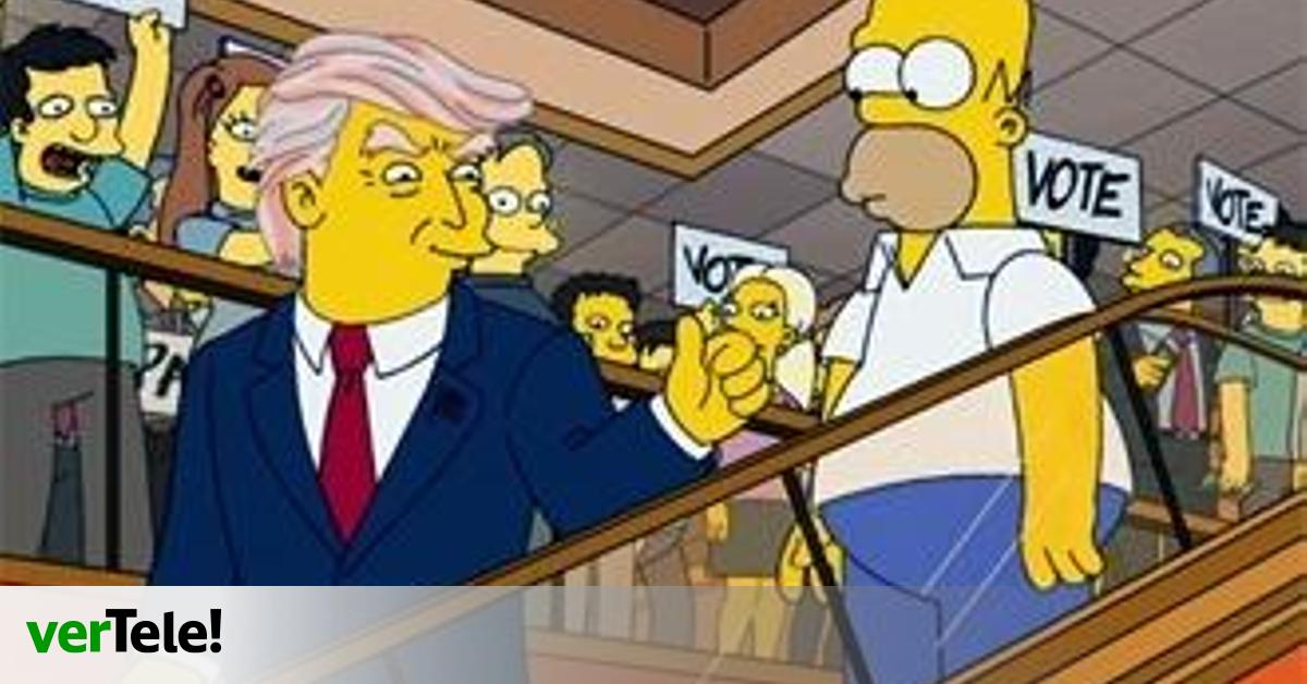 'Los Simpson' predijeron que Trump sería presidente: 'Era una ...