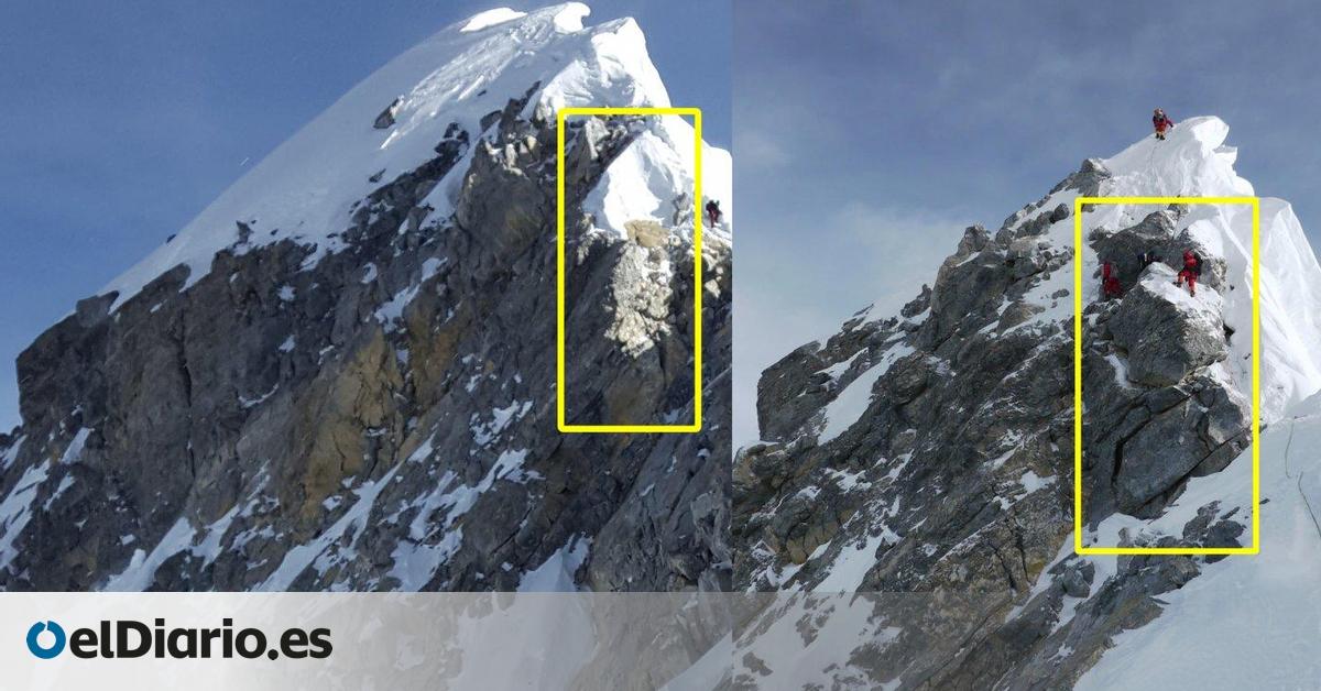 Confirmado: ¡el Escalón Hillary ha desaparecido!