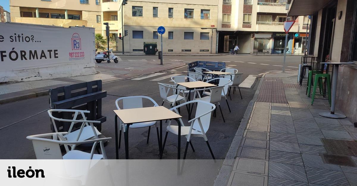 León dejará para siempre medio millar de 'terrazas covid', un 40% de ...