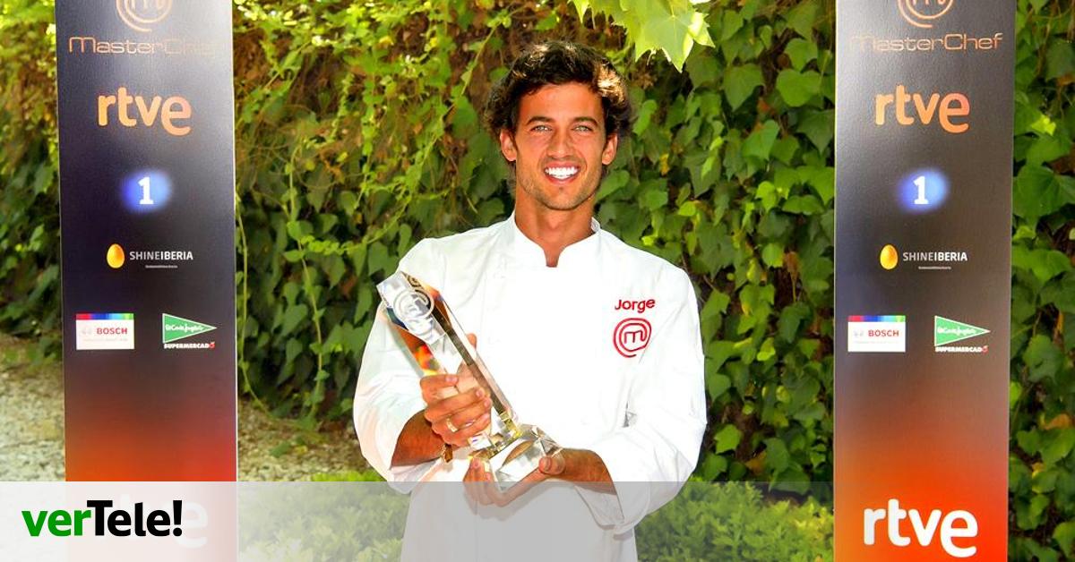 Jorge, campeón de MasterChef 5: "Ganara quien ganara, habría quien ...