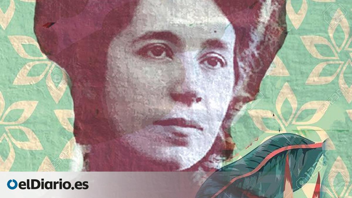 Un mural en homenaje a María de la O Lejárraga en la entrada de la ...