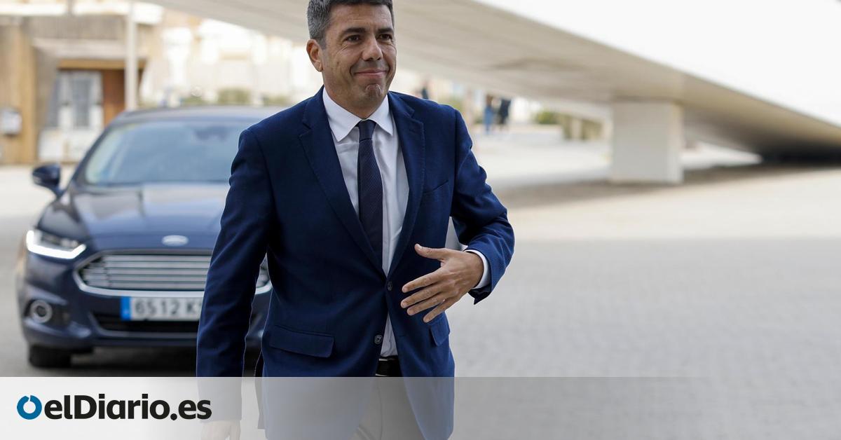 El premi per a Mazón per aferrar-se al càrrec: l’estatut d’expresidents li garanteix sou 15 anys ...