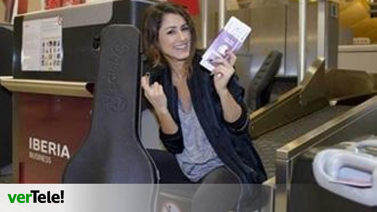 Barei habla de su pareja desde el aeropuerto con rumbo a Eurovisión