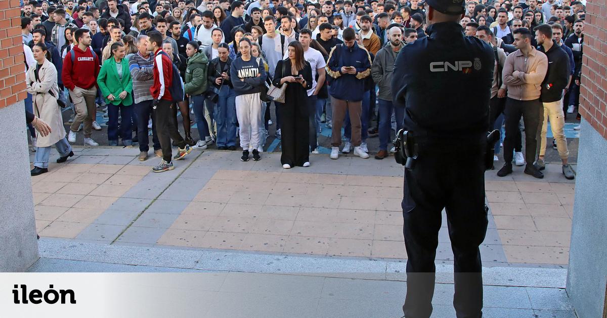 León acoge las pruebas de un millar de aspirantes a una plaza en la ...