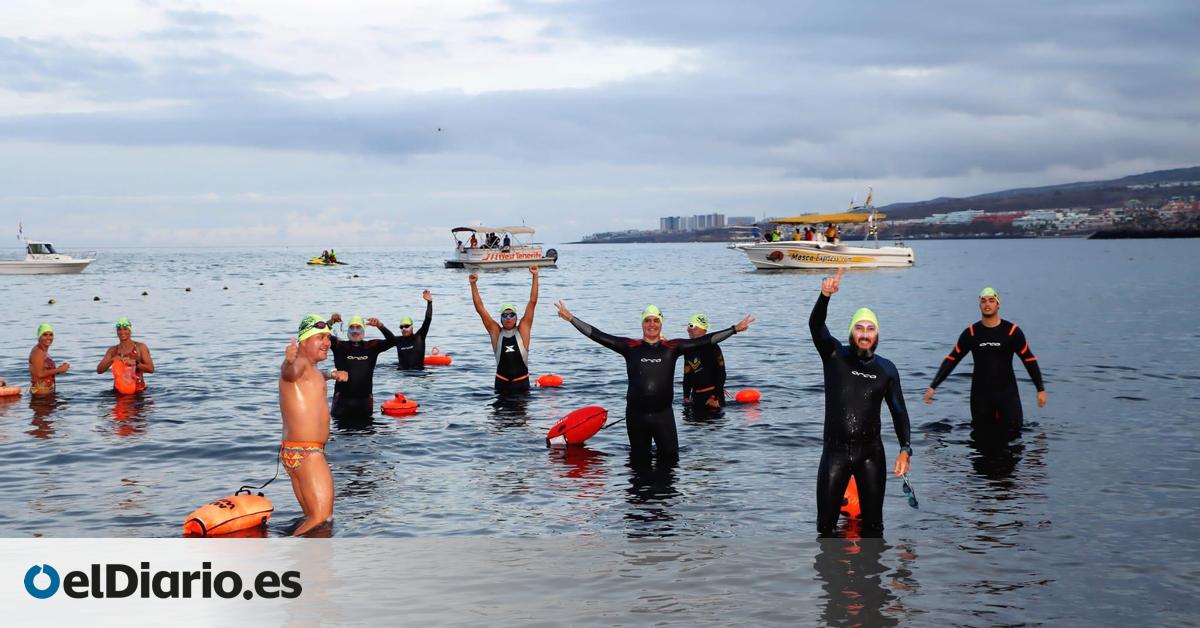 Andrea de la Hera gana la III Travesía a Nado Southwest Tenerife Barceló
