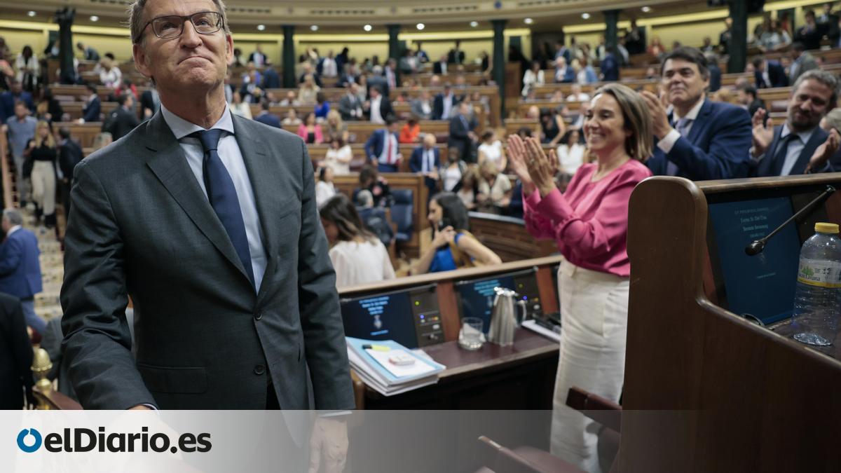 Última hora del segundo día de debate de investidura de Feijóo, en directo