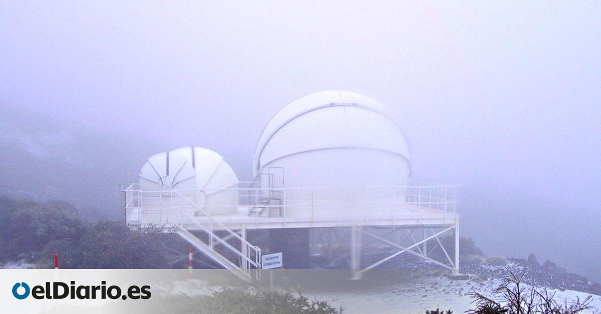 Nieve, carreteras heladas y desprendimientos en Canarias por el paso de ...