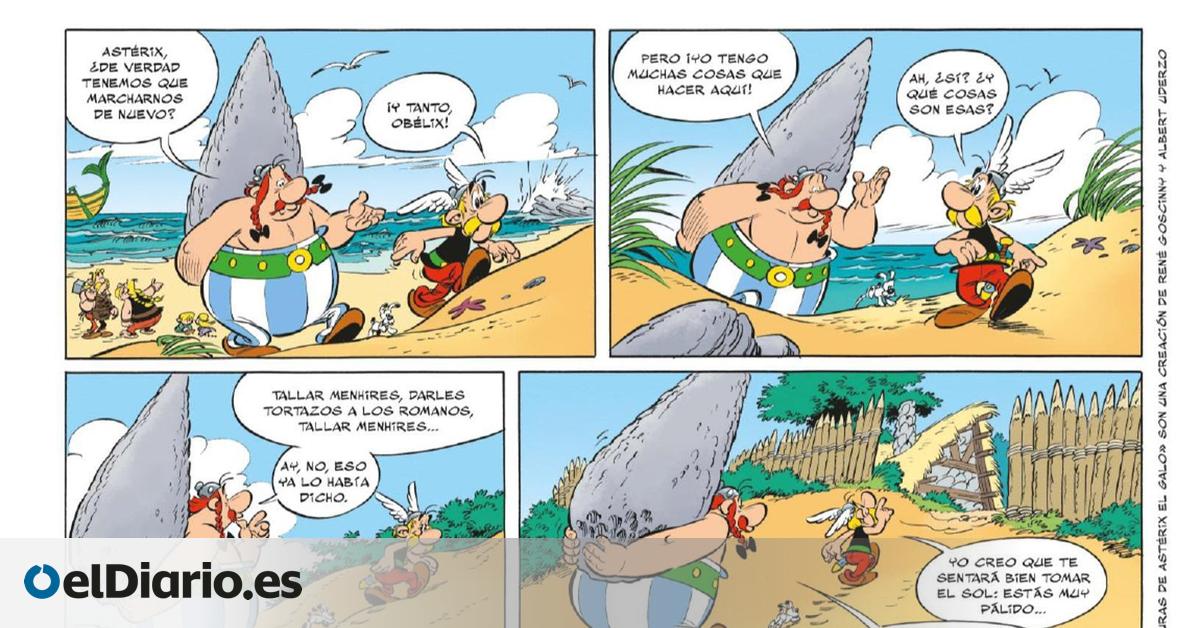 La historia de Astérix y Obélix, el cómic más famoso de Francia que ...