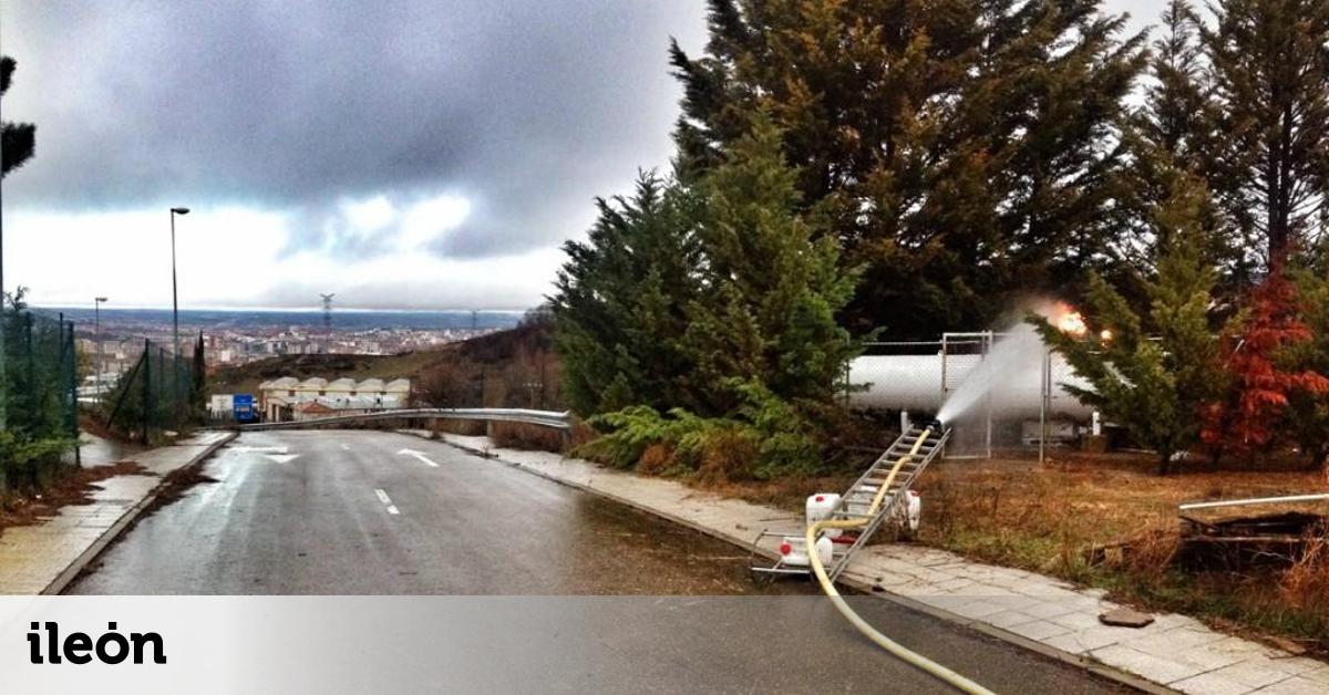 Peligroso incendio en un tanque de gas propano a escasos metros de la N ...