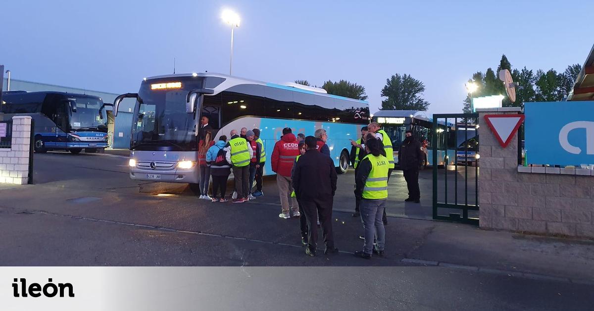 Las filiales de Alsa anuncian una huelga indefinida en León a partir del 3 de junio