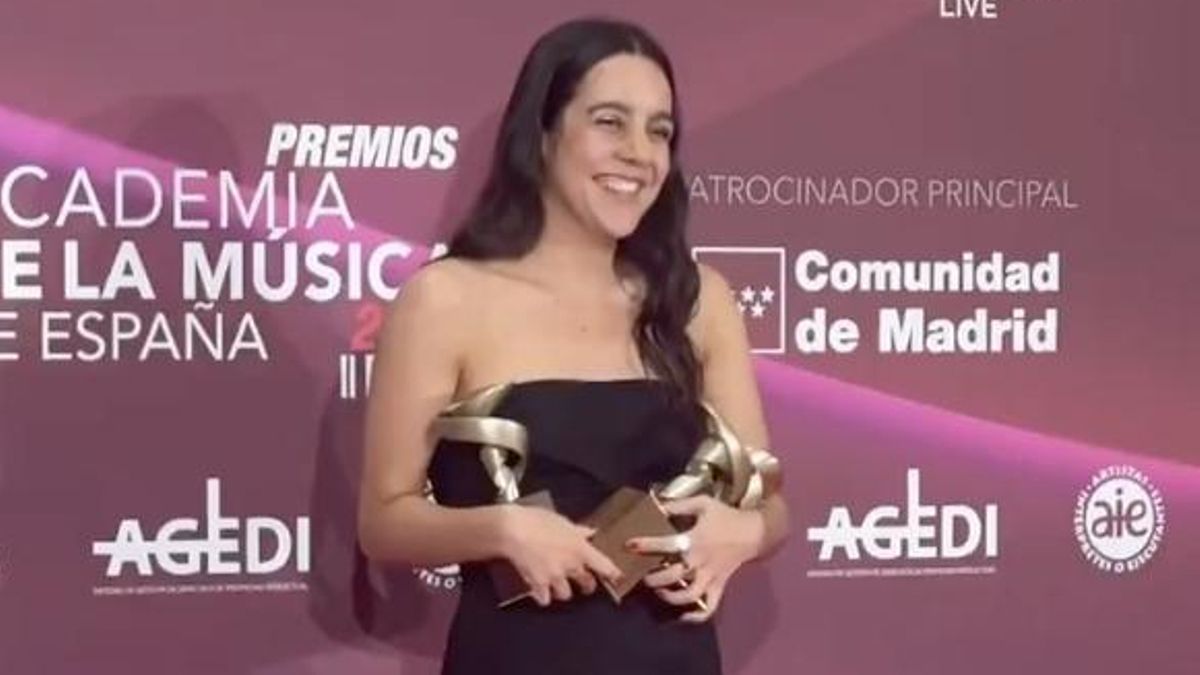 La palmera Valeria Castro triunfa en la segunda edición de los Premios de la Academia de la ...