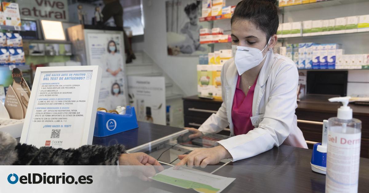La venta de test de antígenos crece un 1.374 % en Extremadura