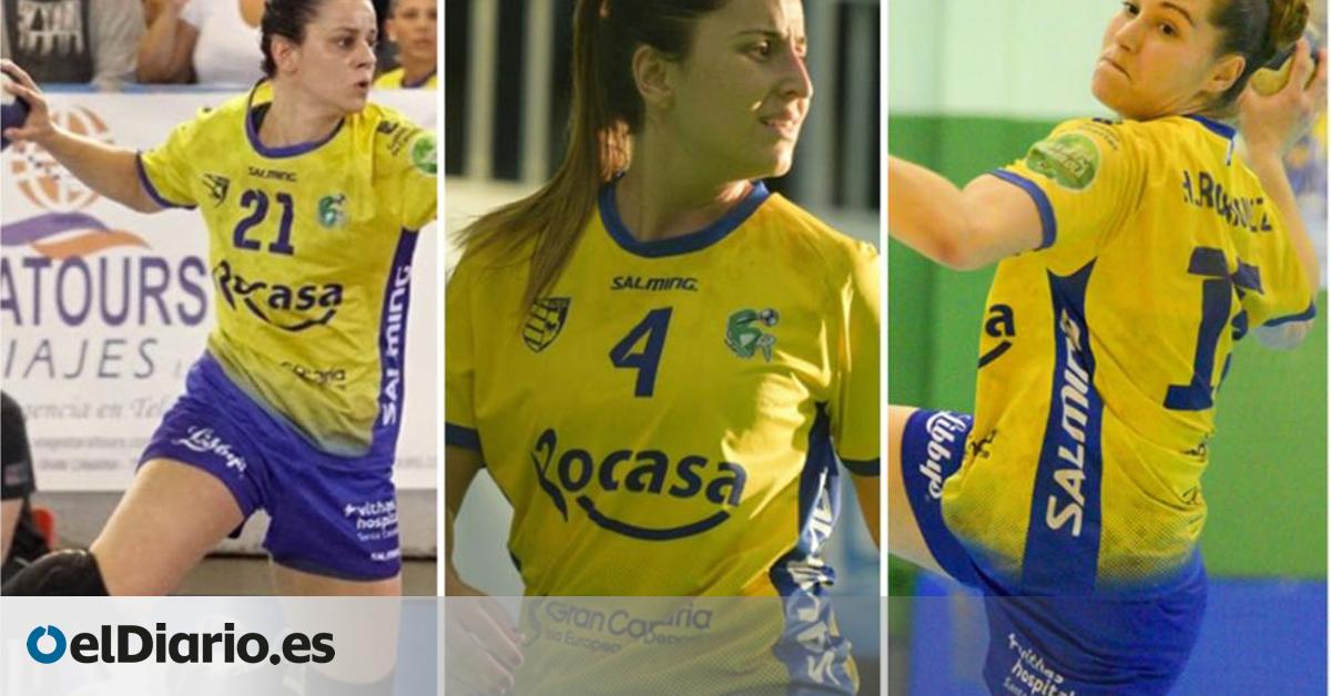 El Rocasa Gran Canaria Ace renueva a María González, Melania Falcón y Haridian Rodríguez