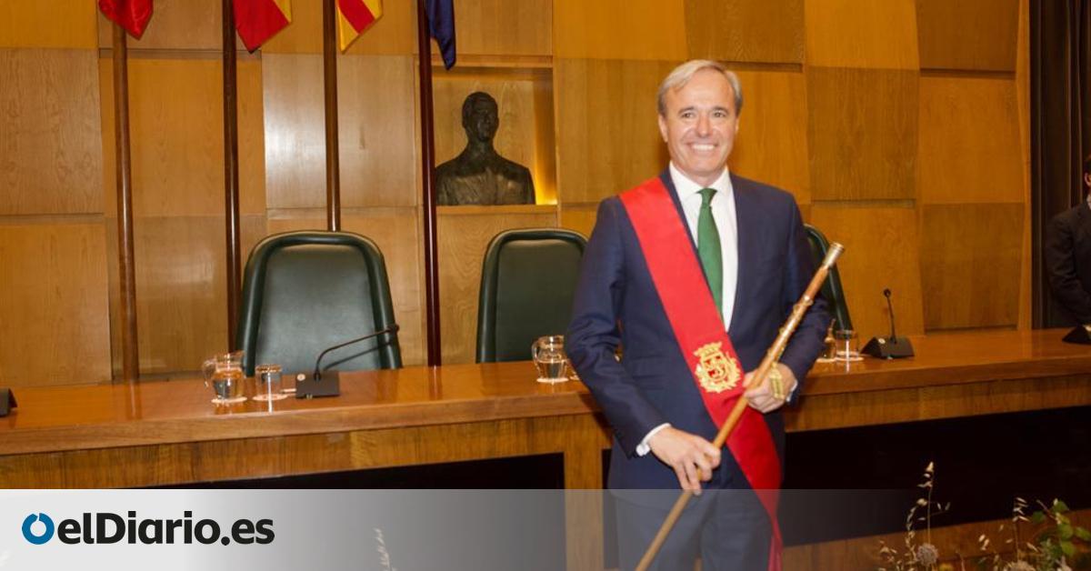 Jorge Azcón, por fin alcalde, después de 19 años calentando banquillo