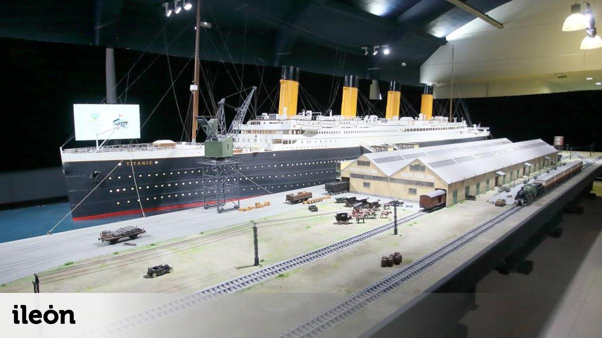 León mostrará la maqueta más grande del Titanic durante septiembre y ...
