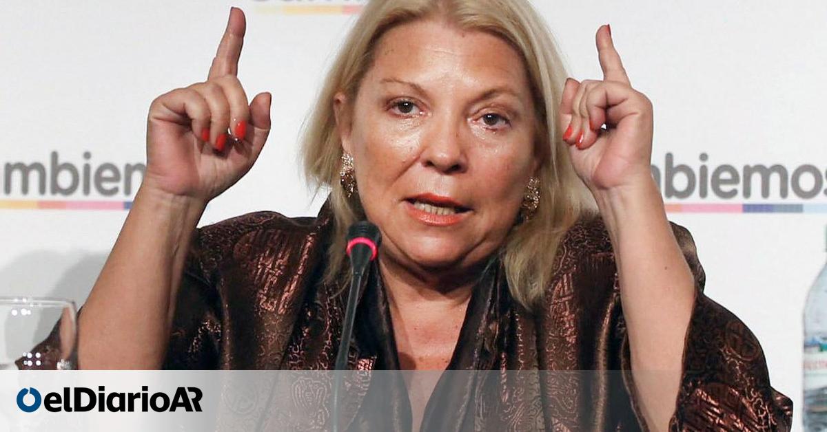 Elisa Carrió, irónica contra Javier Milei: "Vivan los ricos y mueran los viejos" - elDiarioAR.com