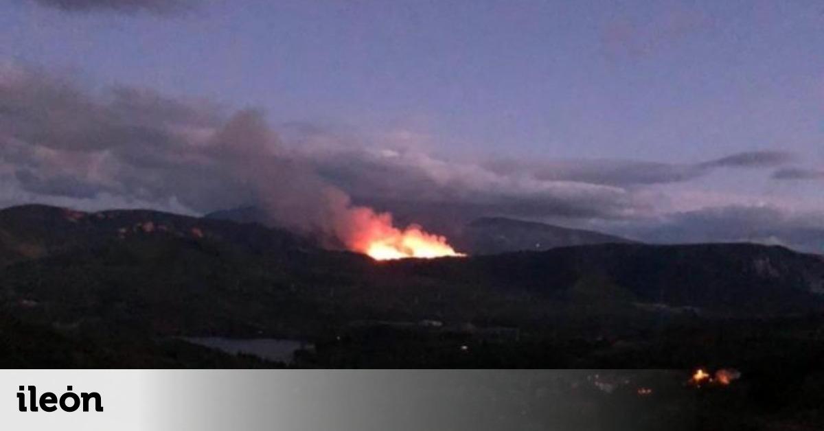 El incendio intencionado en Médulas se cobra tres hectáreas de encinas ...