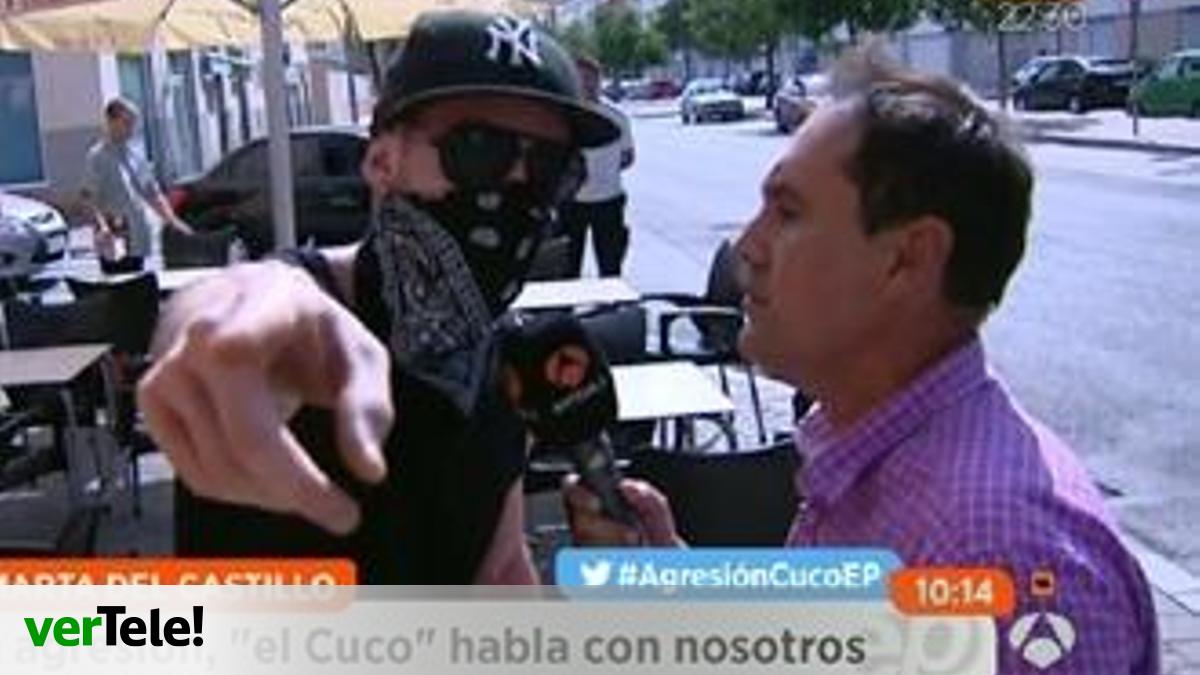El reportero agredido por 'El Cuco': 'Me pilló desprevenido'