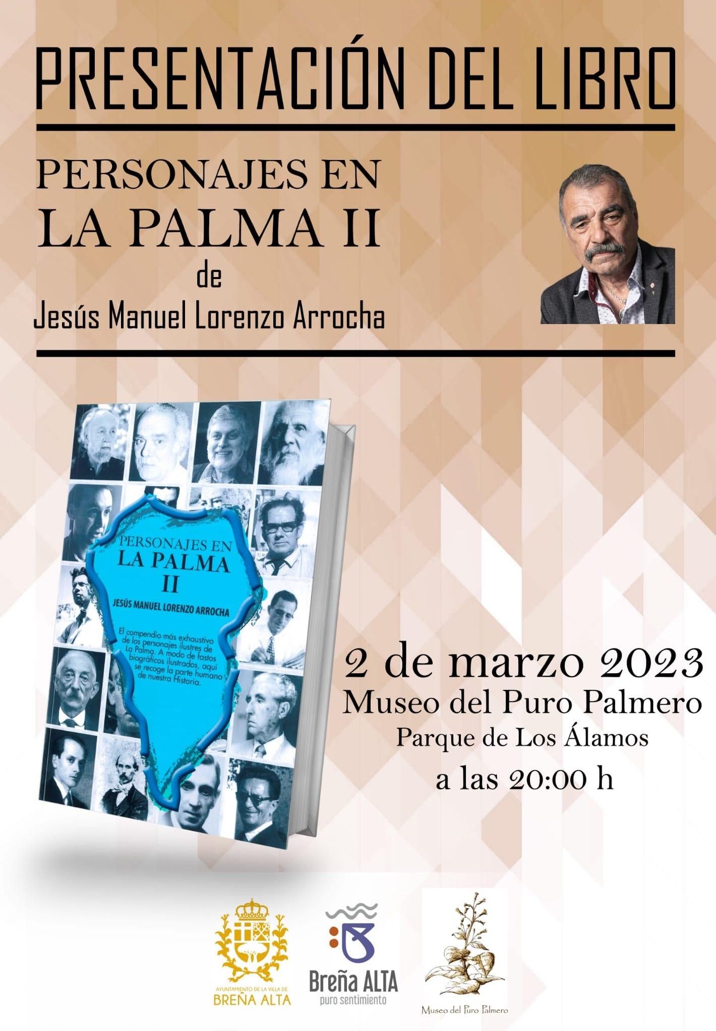 Manuel Lorenzo presenta en Breña Alta el segundo tomo de ‘Personajes en ...