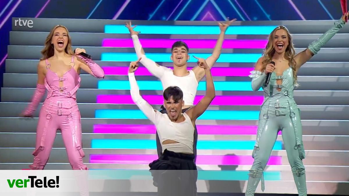 Las Twin Melody y su actuación con 'Sayonara' en la primera semifinal ...