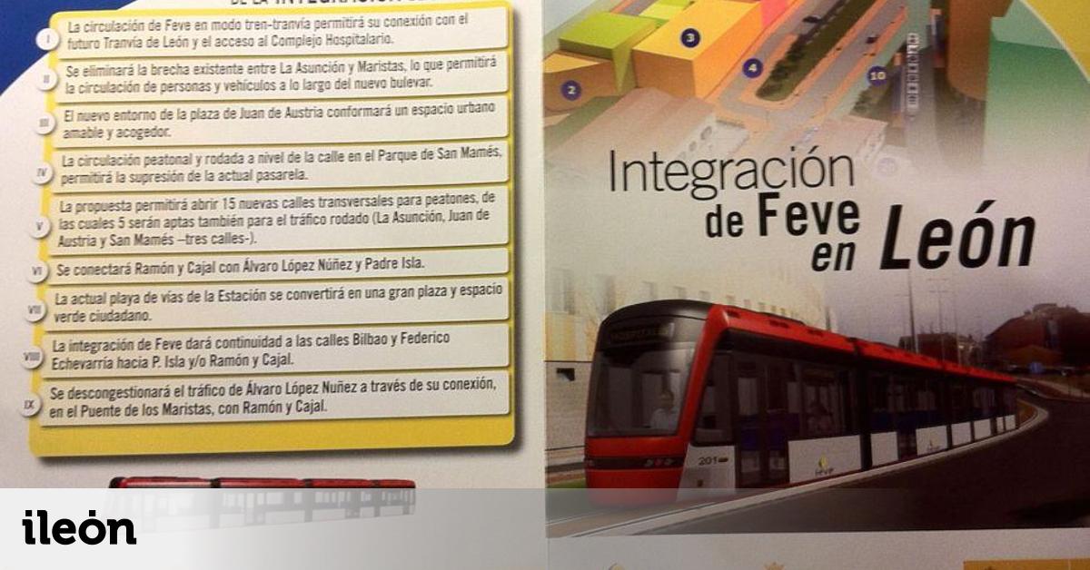 Comienzan los trabajos previos para integrar Feve en León antes de 2013