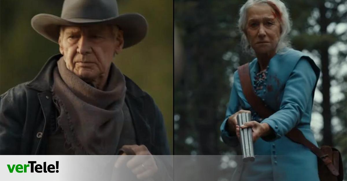 Vídeo: Harrison Ford y Helen Mirren se dejan ver en el primer avance de '1923', la serie ...