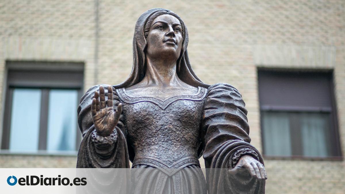 La histórica líder comunera María Pacheco ya tiene estatua en Toledo