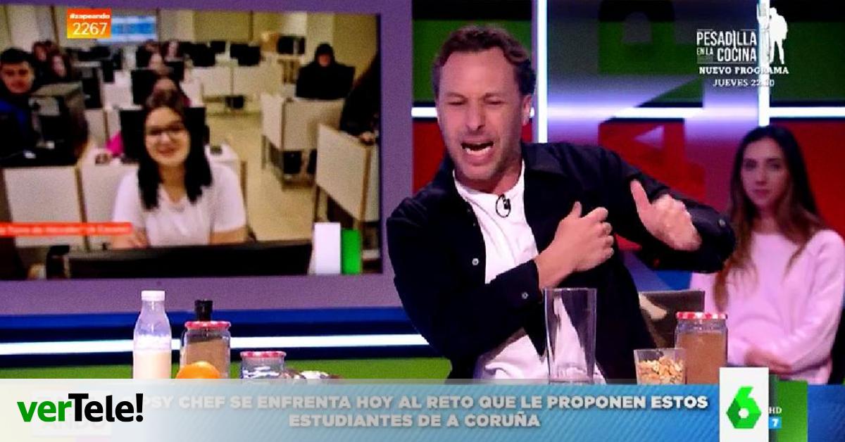 Vídeo: Gipsy Chef da el susto en 'Zapeando' al dislocarse el hombro en ...