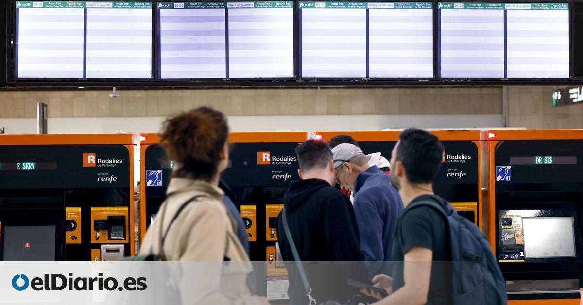 Renfe anuncia que los trenes de las líneas R1, R2, R3 y R4 de Rodalies ...