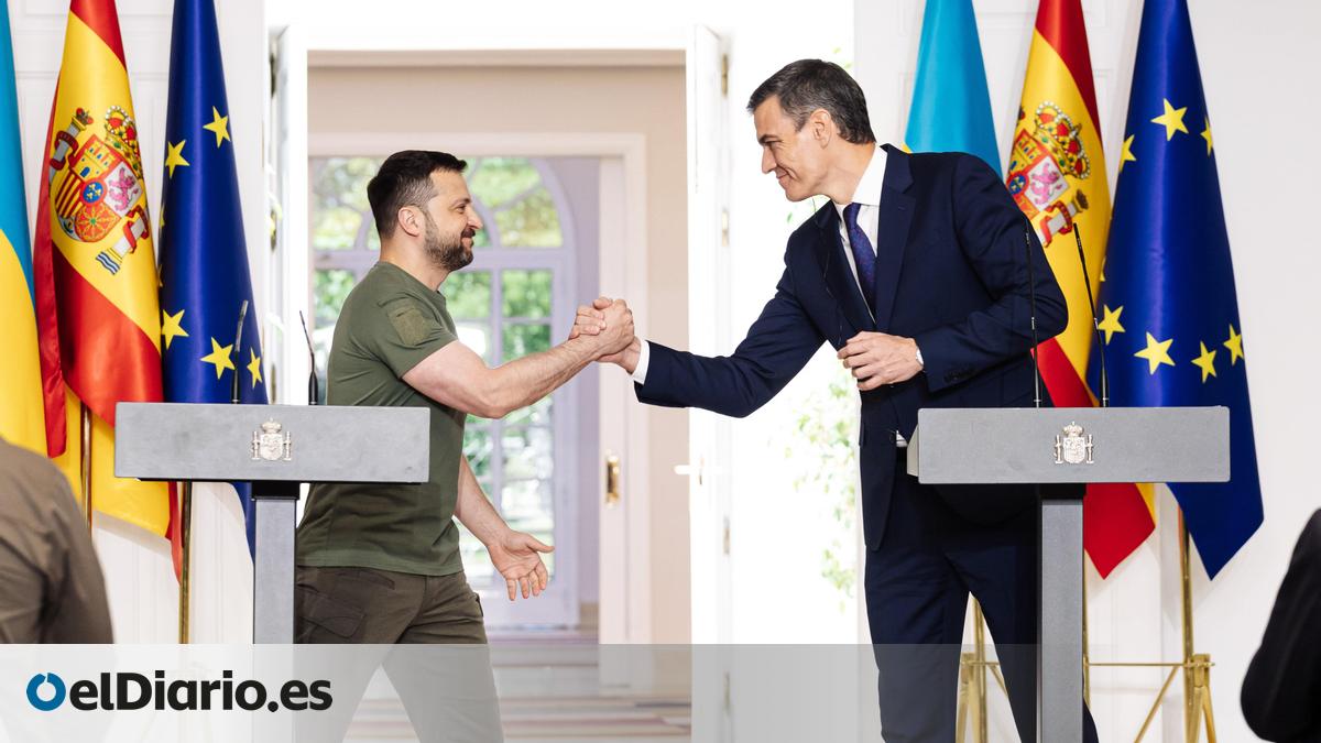 Sánchez se vuelca en la política exterior con Ucrania y Palestina en ...