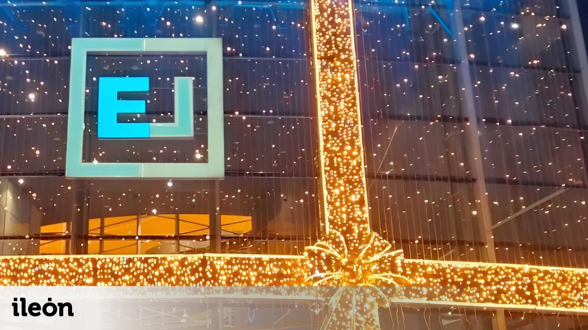 El centro comercial Espacio León enciende su decoración navideña el viernes