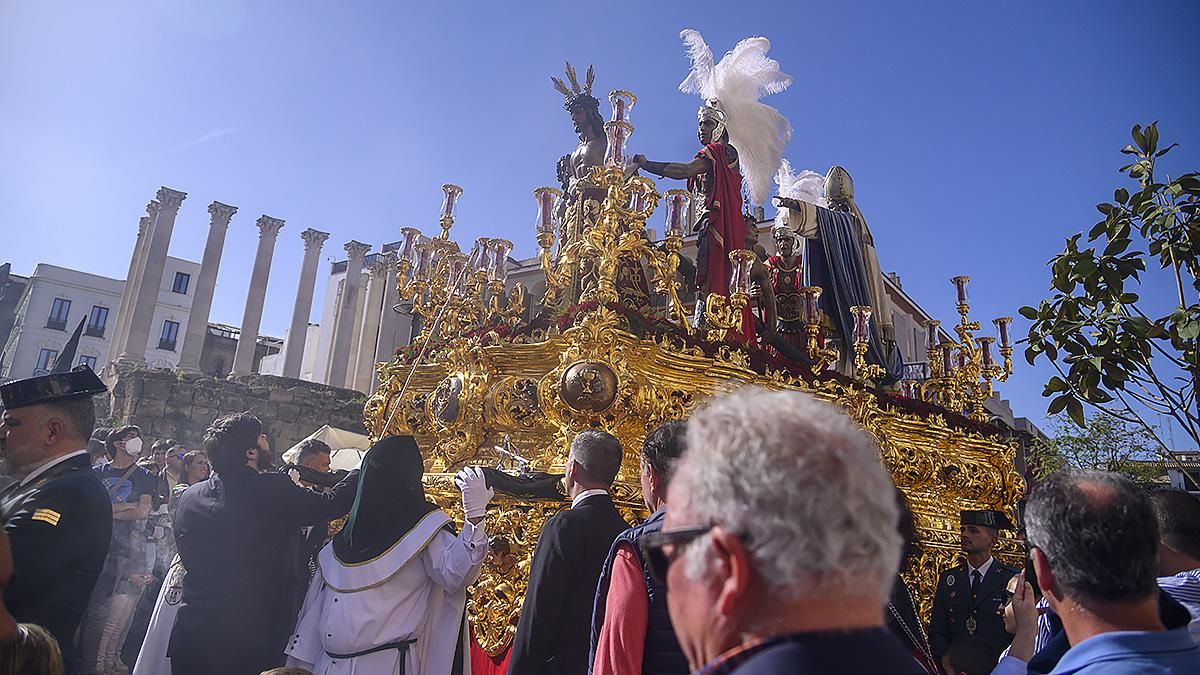 Salida procesional de la hermandad de la Vera Cruz
