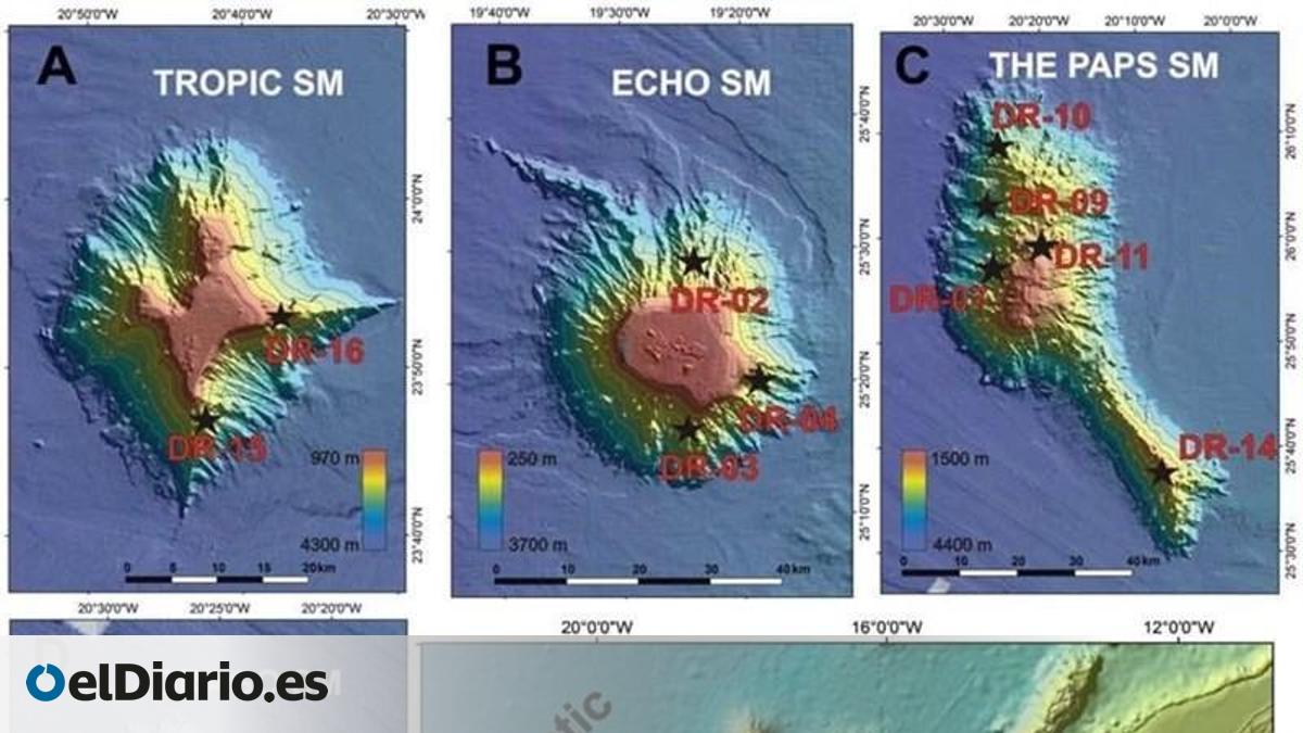 Una expedición científica internacional estudiará los montes submarinos ...