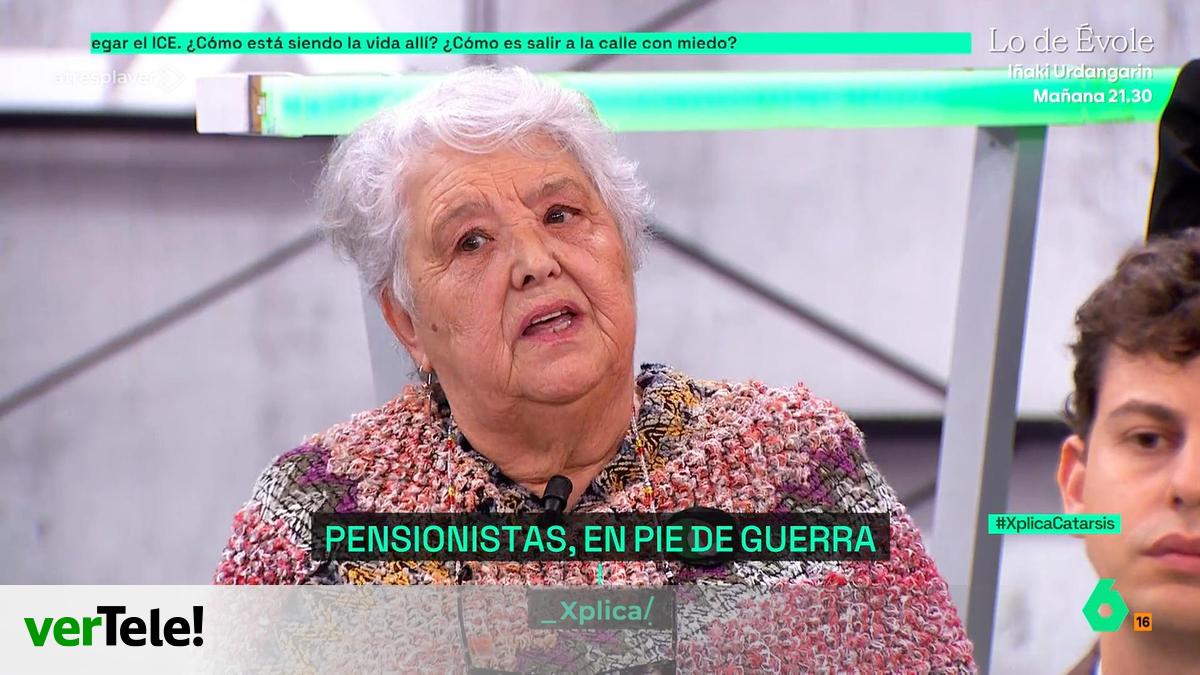 La pensionista Maribel Mesón reapareció en laSexta tras ser víctima de ...