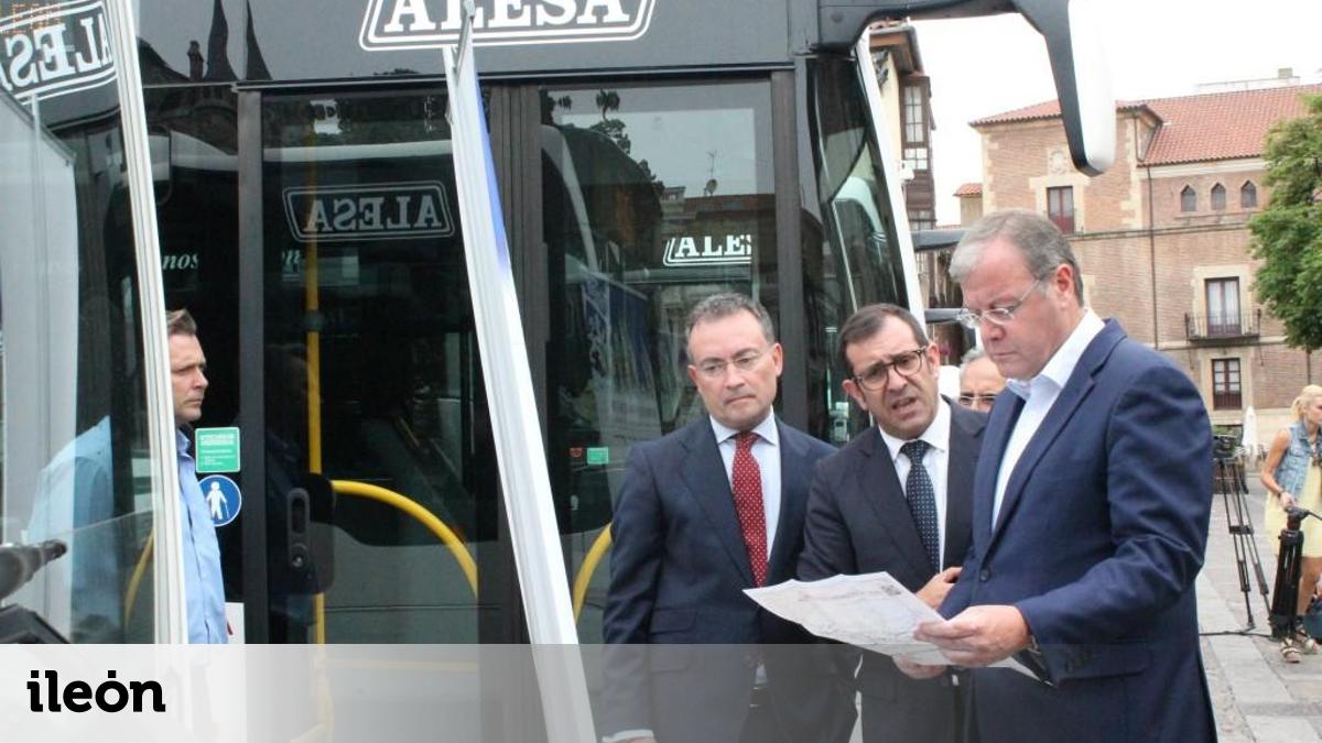 León estrena cuatro autobuses urbanos y mejora la planificación de 8 de ...