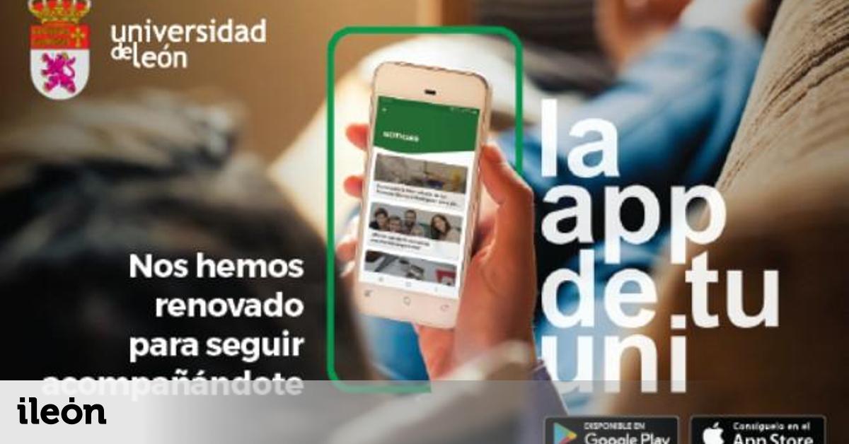 La Universidad de León renueva su aplicación, ‘Unileon app’, y organiza ...