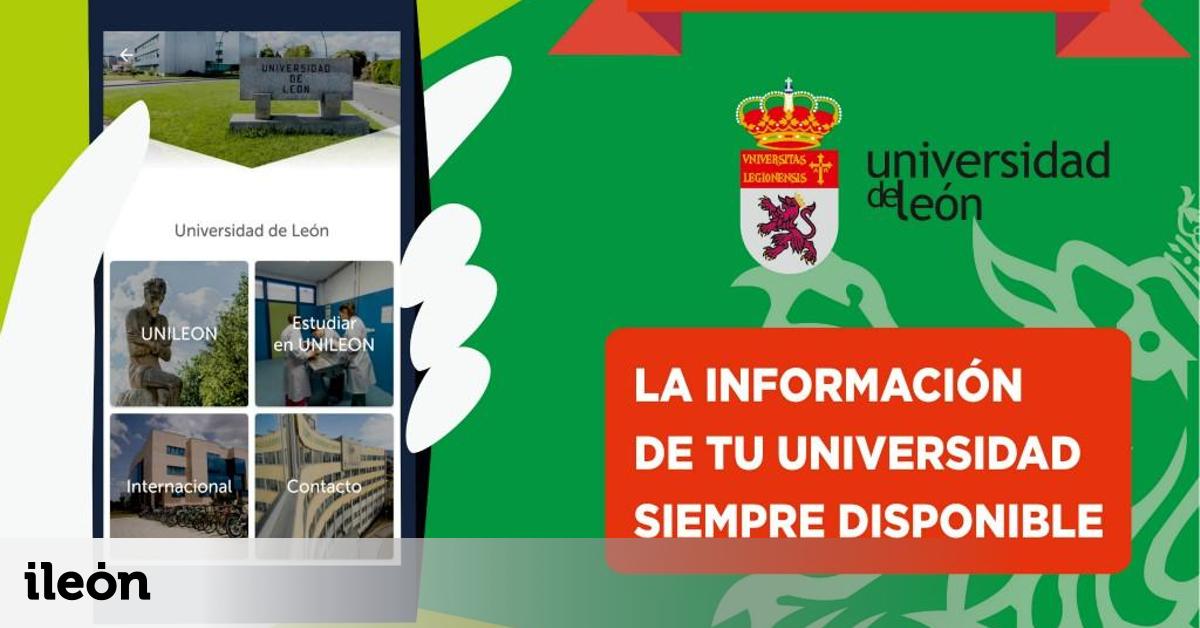 La ULE lanza una app con toda la información sobre la universidad