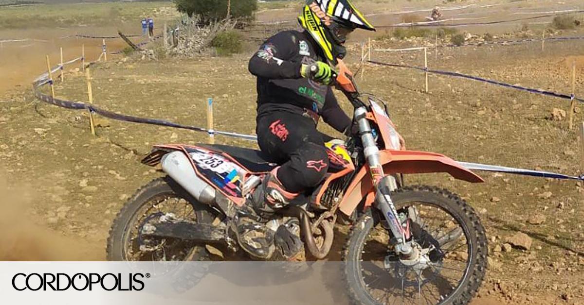 Enrique Pedraza, subcampeón de España de enduro
