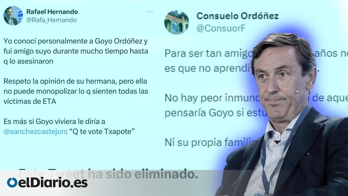 Rafael Hernando asegura que el asesinado por ETA Gregorio Ordóñez diría ...