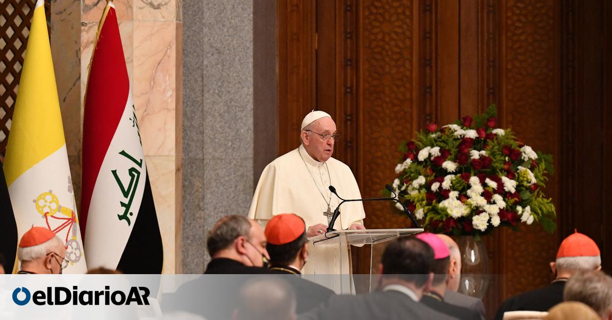 El Papa Francisco en Irak: condena la injerencia extranjera y se ...