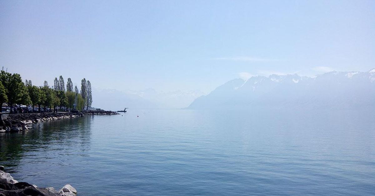 El Lago Lemán y la Riviera suiza