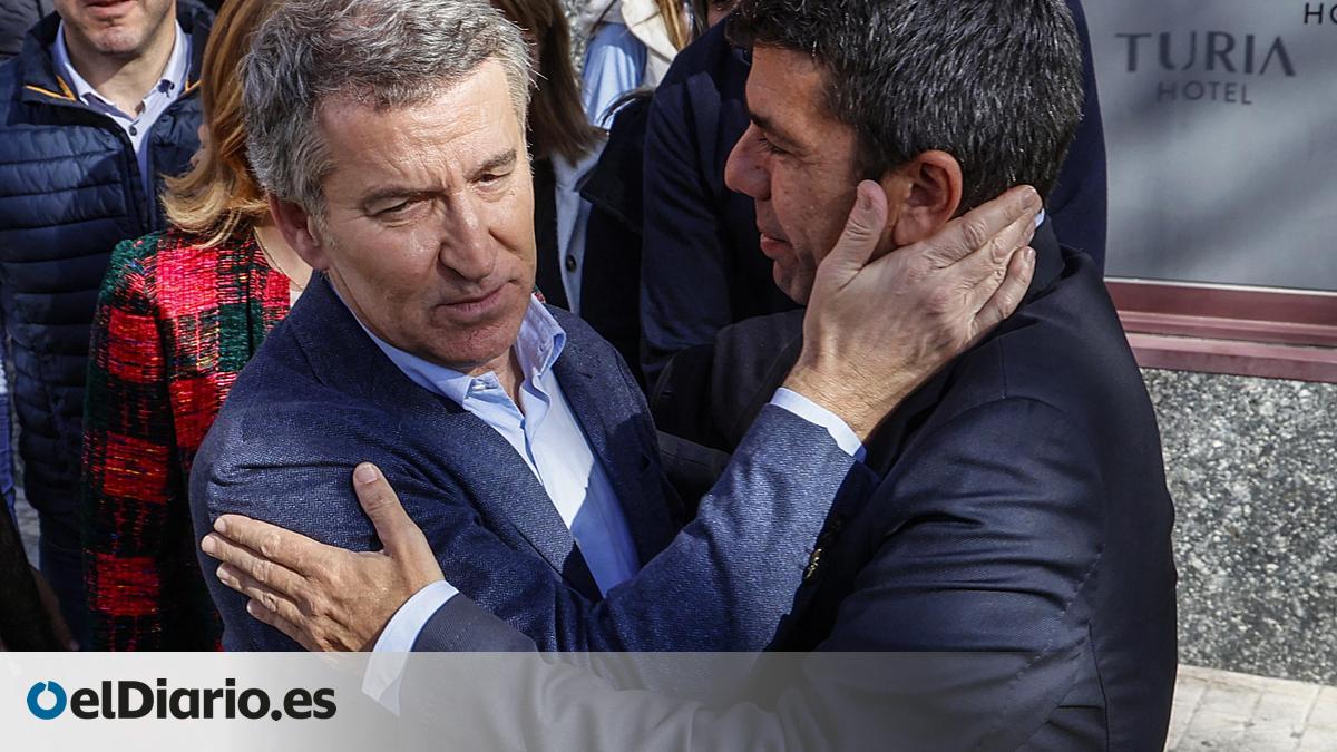 Mazón no habló con Feijóo el día de la dana hasta las 21.27 horas ...