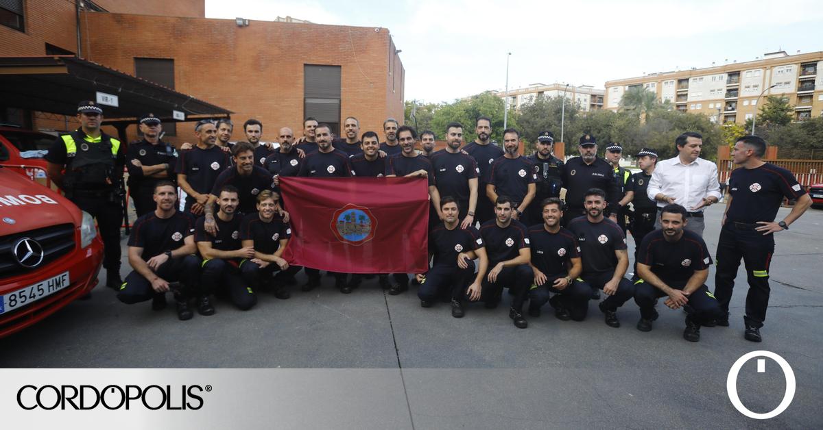 Los bomberos de Córdoba parten hacia Valencia: este es el operativo ...