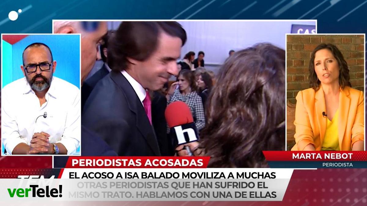 Marta Nebot recuerda en Cuatro el día que Aznar le metió un boli en el ...