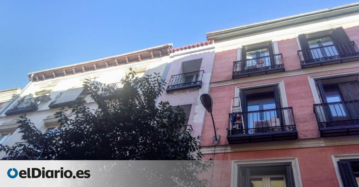 El edificio más estrecho de Madrid está en Malasaña y sólo mide 2,40 ...